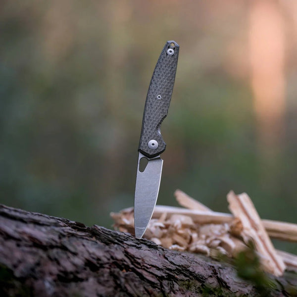 GIANTMOUSE ACE REO – STONEWASH CPM MAGNACUT BLADE – GREEN CANVAS MICAR ...