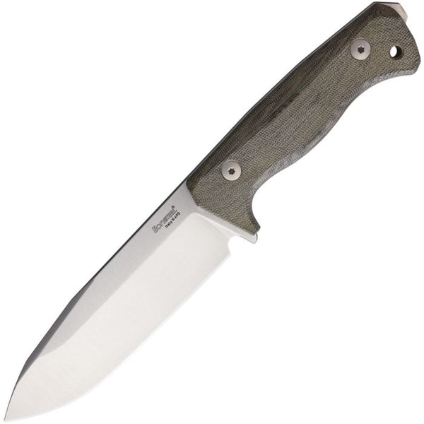 LION STEEL LSTT6CVG T6 CPM 3V STEEL MICARTA HANDLE FIXED BLADE KNIFE W ...