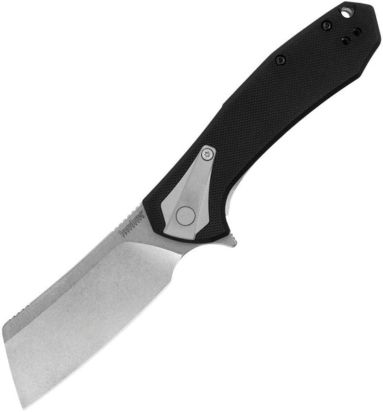 KERSHAW BRACKET 3455 FRAMELOCK A/O – CLEAVER STYLE BLADE 8Cr13MoV STON ...